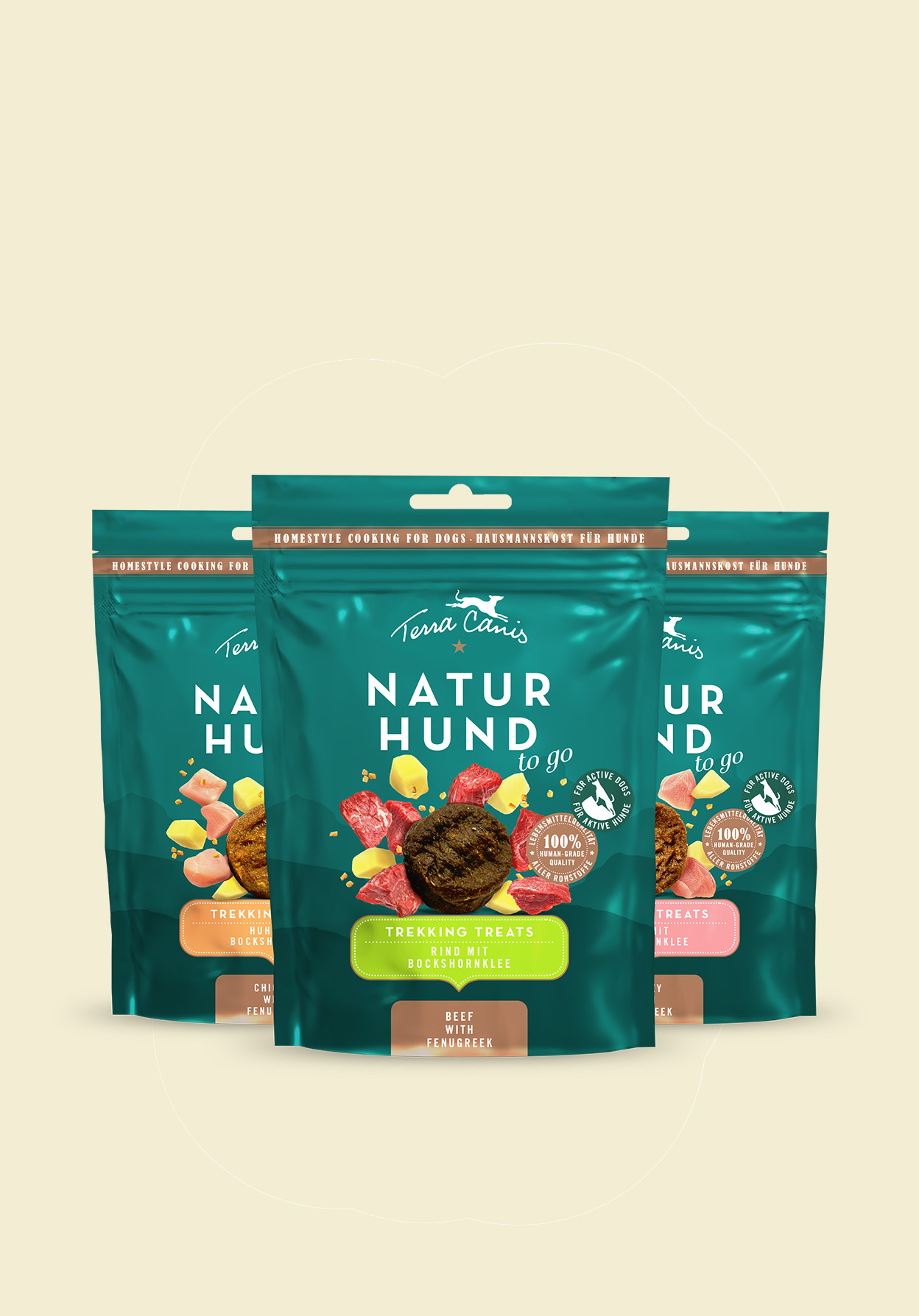 Terra Canis: Dog food in 100% human-grade quality of all ingredients